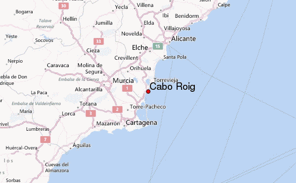Previsión del Tiempo para Cabo Roig