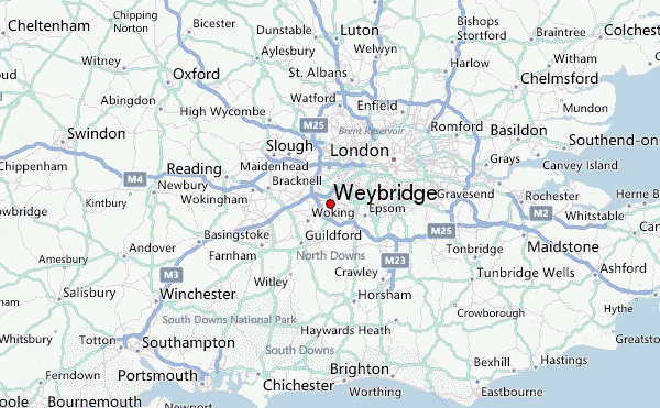 Previsión del Tiempo para Weybridge