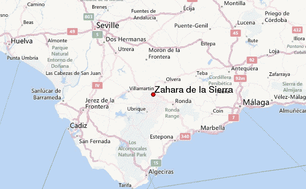 Previsión del Tiempo para Zahara de la Sierra